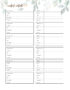 FREE Printable Medical Contact List Template - World of Printables