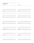 Printable Next Year At A Glance Template - World of Printables
