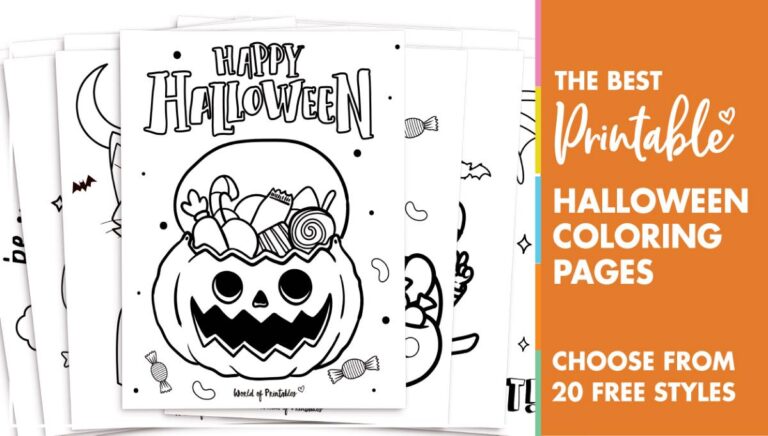 Halloween Planner Set - World of Printables