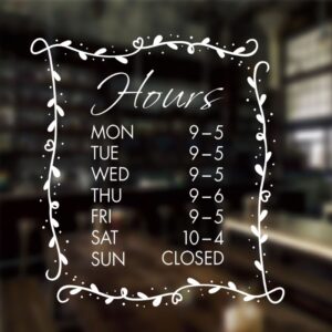 50 Free Business Hours Of Operation Sign Templates | Customize & Print