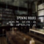 50 Free Business Hours Of Operation Sign Templates | Customize & Print