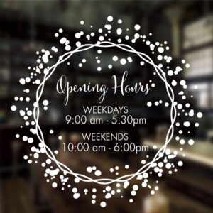 50 Free Business Hours Of Operation Sign Templates | Customize & Print