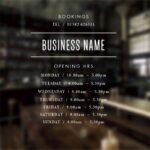 50 Free Business Hours Of Operation Sign Templates | Customize & Print