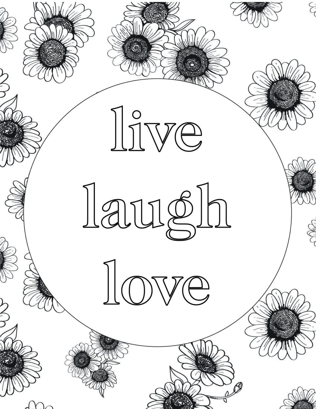 50 Free Printable Inspirational Quote Coloring Pages - World of Printables