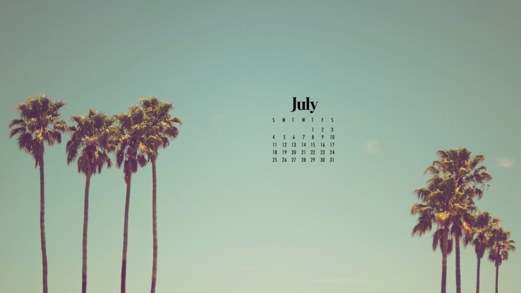 July Calendar Wallpaper - 80 Best Styles For Your Desktop Or Phone ...