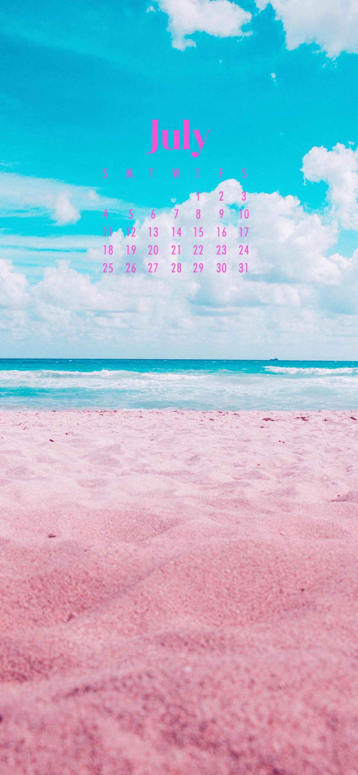 July Calendar Wallpaper - 80 Best Styles For Your Desktop Or Phone ...