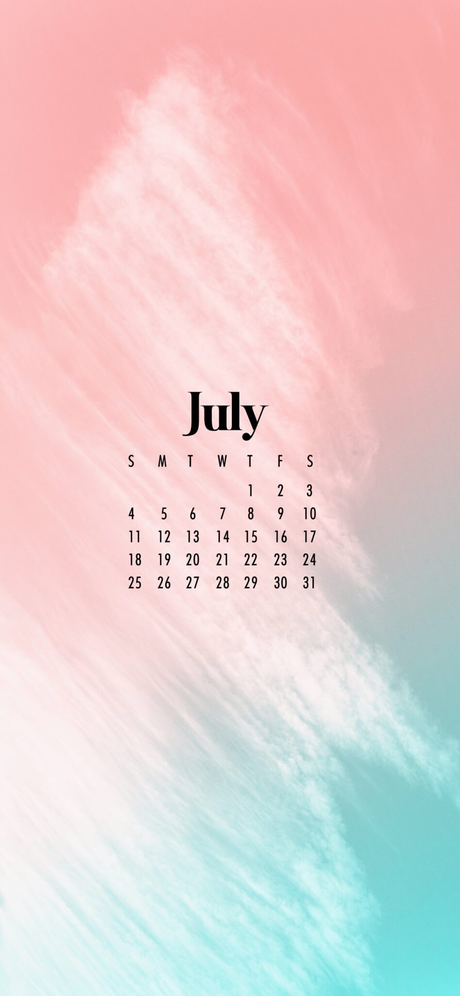 July Calendar Wallpaper - 80 Best Styles For Your Desktop Or Phone ...