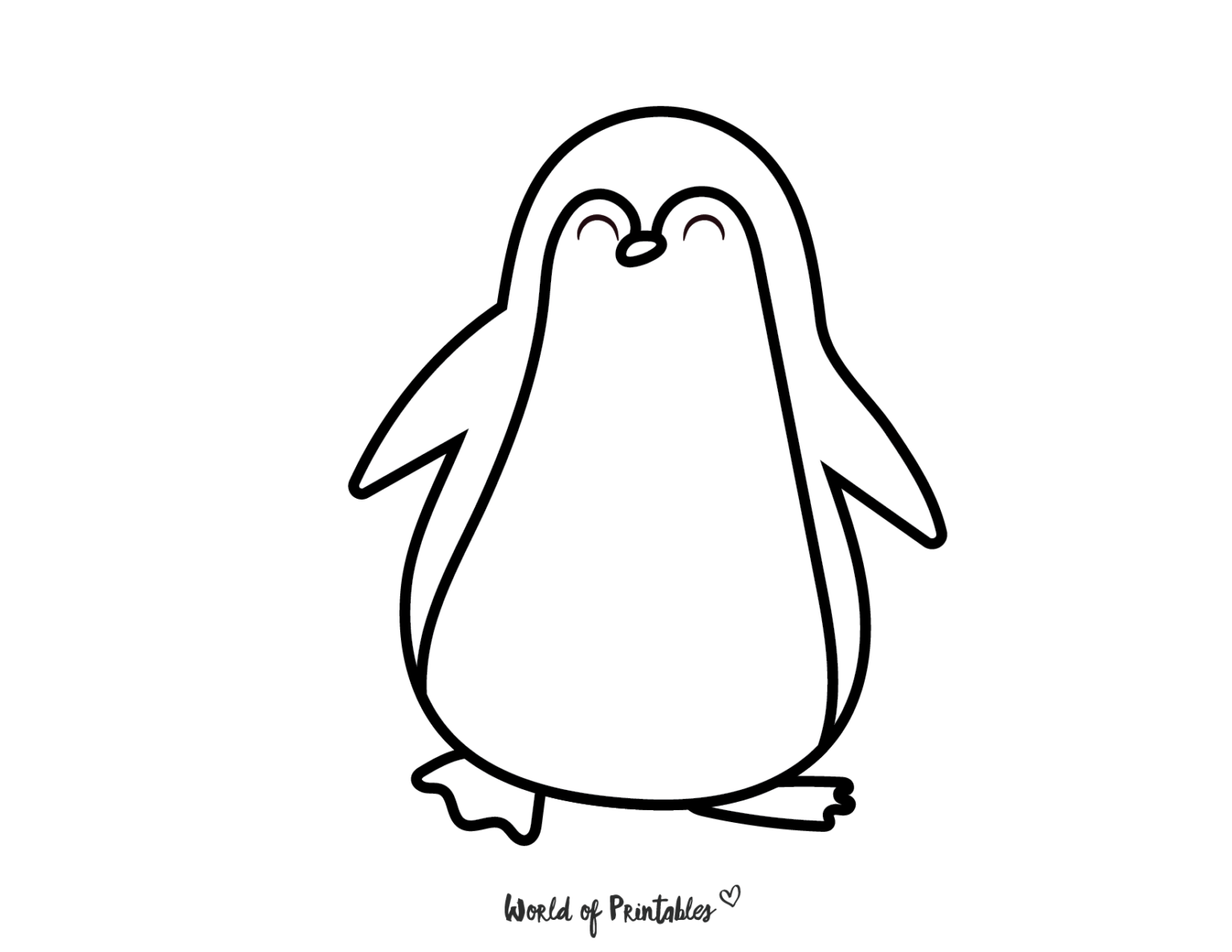 100 Easy Coloring Pages For Kids - World of Printables