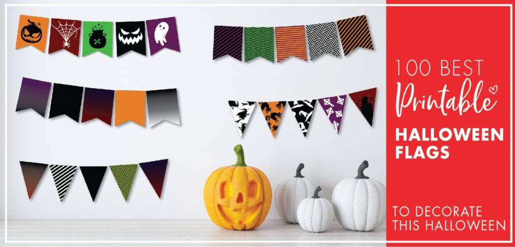 100 Free Halloween Flags To Decorate Your Home - World of Printables
