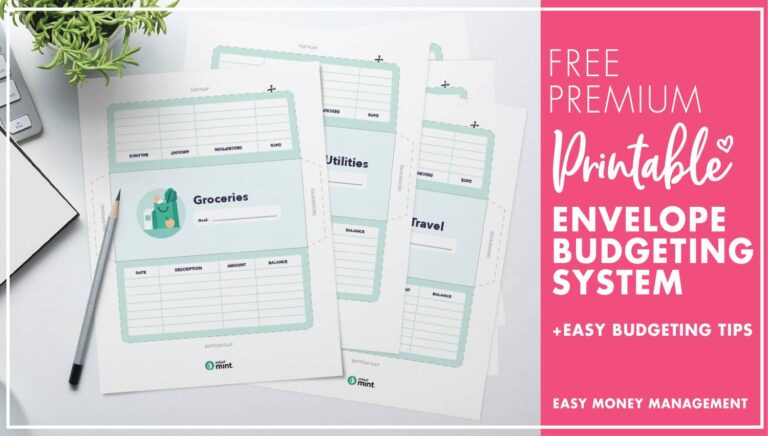 Free Printable Envelope Budgeting System - World of Printables