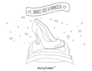 50+ Best Princess Coloring Pages | Free Printables For Kids - World of ...