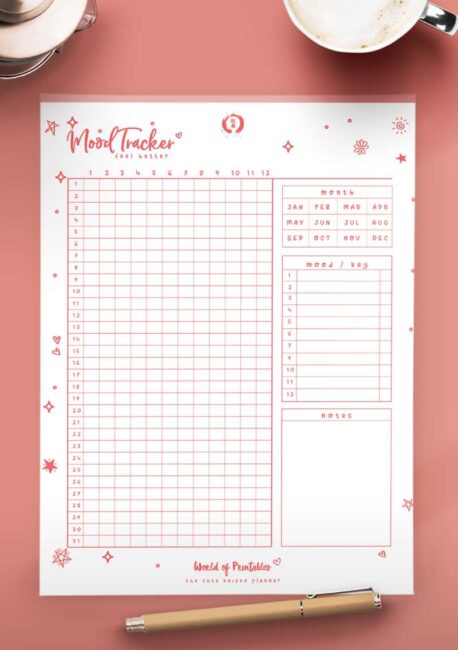 The Kaizen Planner - World of Printables