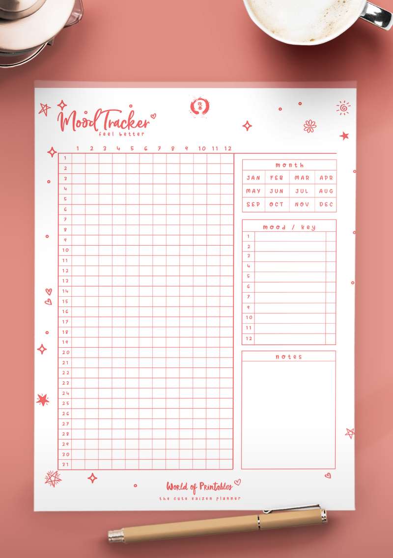 The Kaizen Planner - World of Printables