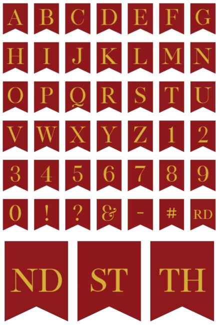 Merry Christmas Banners - 18 Awesome Styles To Print & Decorate For Free