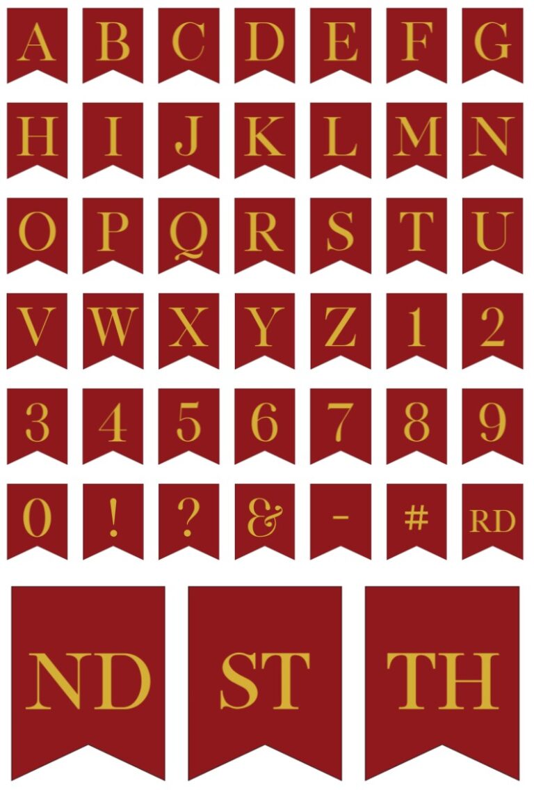 Merry Christmas Banners - 18 Awesome Styles To Print & Decorate For Free