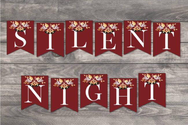 Merry Christmas Banners - 18 Awesome Styles To Print & Decorate For Free