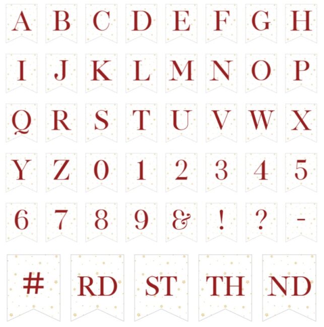 Merry Christmas Banners - 18 Awesome Styles To Print & Decorate For Free