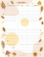 Thanksgiving Planner - Free 60 Page Planner That's Perfect For Thanksgiving