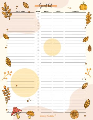 Thanksgiving Planner - Free 60 Page Planner That's Perfect For Thanksgiving