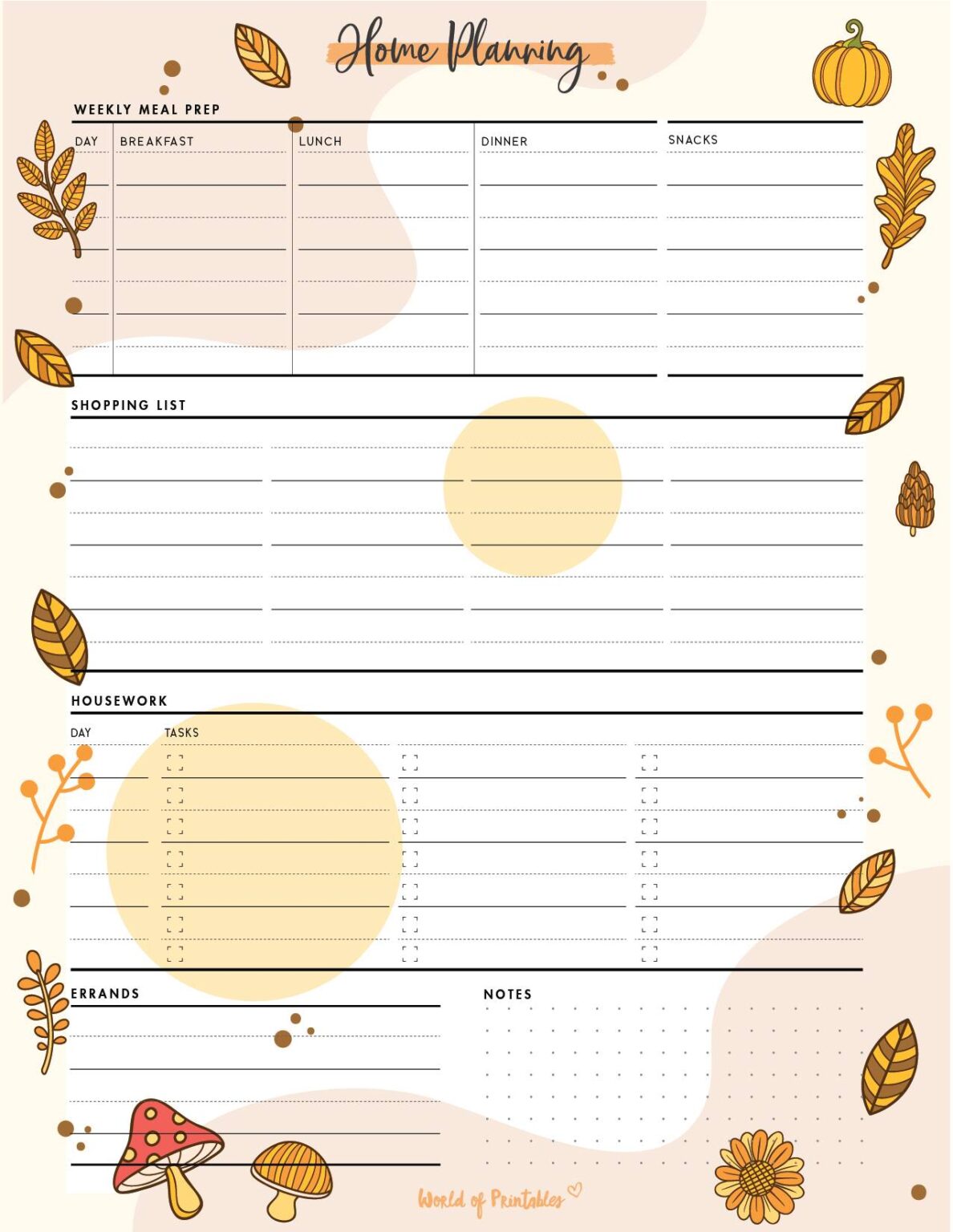Thanksgiving Planner - Free 60 Page Planner That's Perfect For Thanksgiving