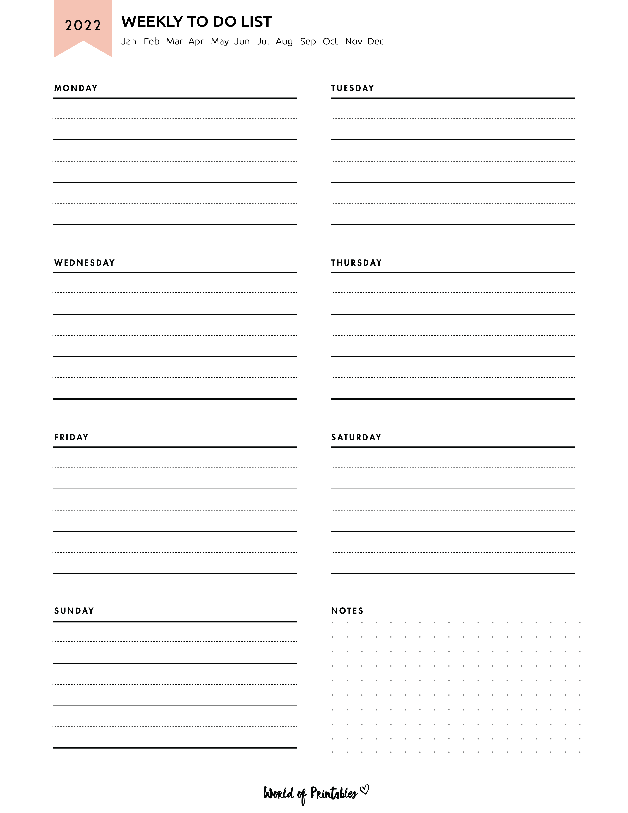 Free 2022 Planner - 65 Page Printable Planner | 4 Color Styles