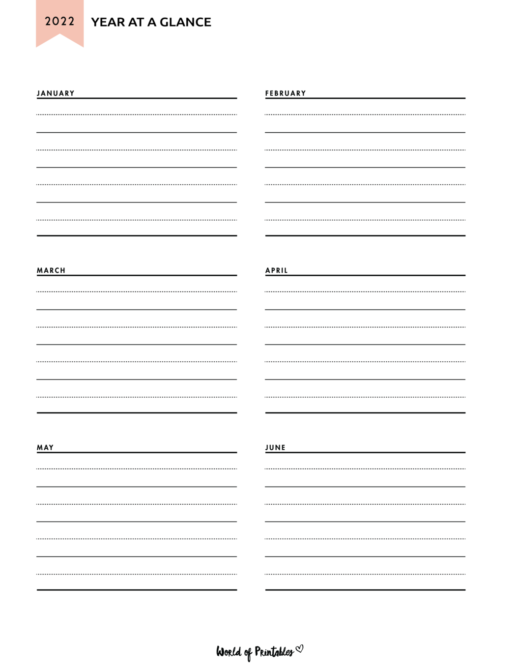 Free 2022 Planner - 65 Page Printable Planner | 4 Color Styles