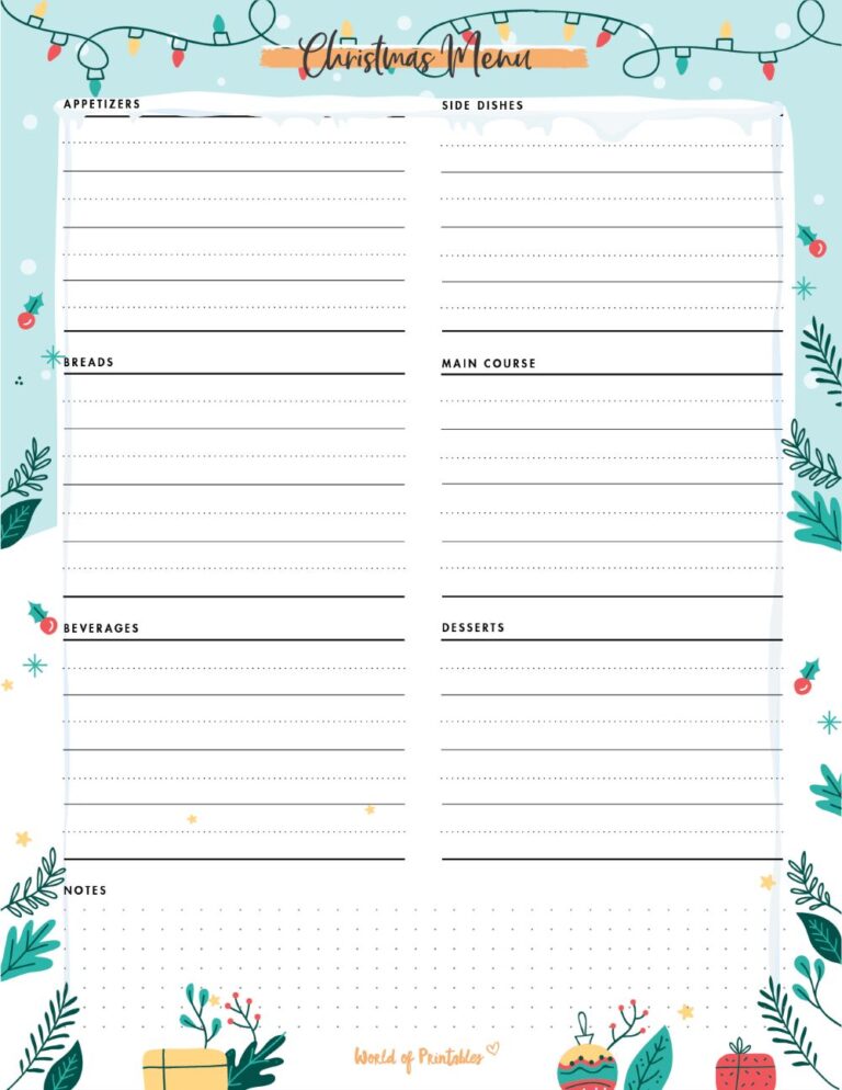 Christmas Planner - Free 60 Page Planner To Get You Ready For Christmas