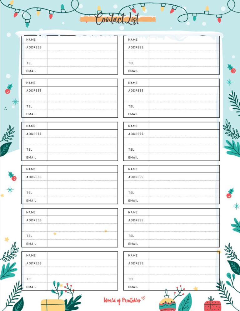 Christmas Planner - Free 60 Page Planner To Get You Ready For Christmas