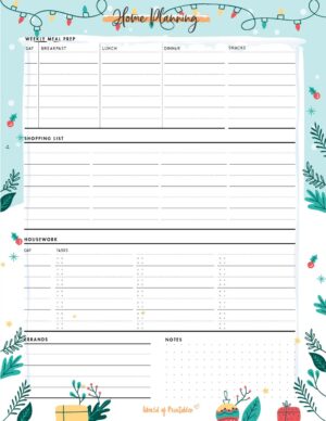 Christmas Planner - Free 60 Page Planner To Get You Ready For Christmas