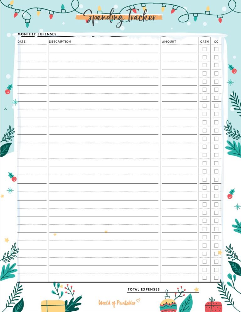 Christmas Planner - Free 60 Page Planner To Get You Ready For Christmas
