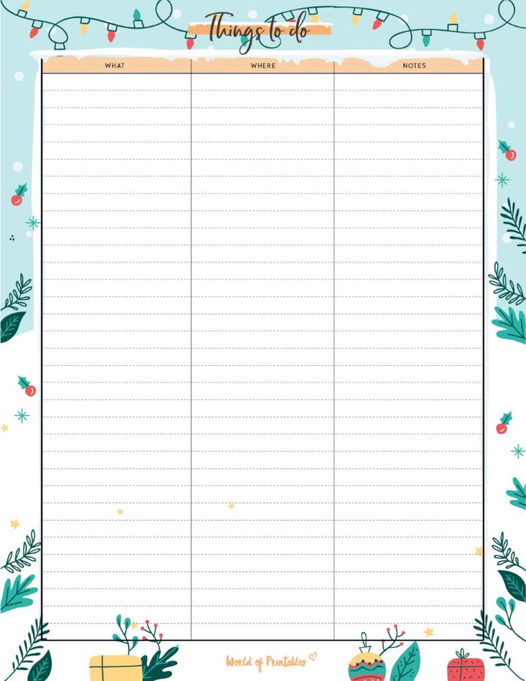 Christmas Planner - Free 60 Page Planner To Get You Ready For Christmas