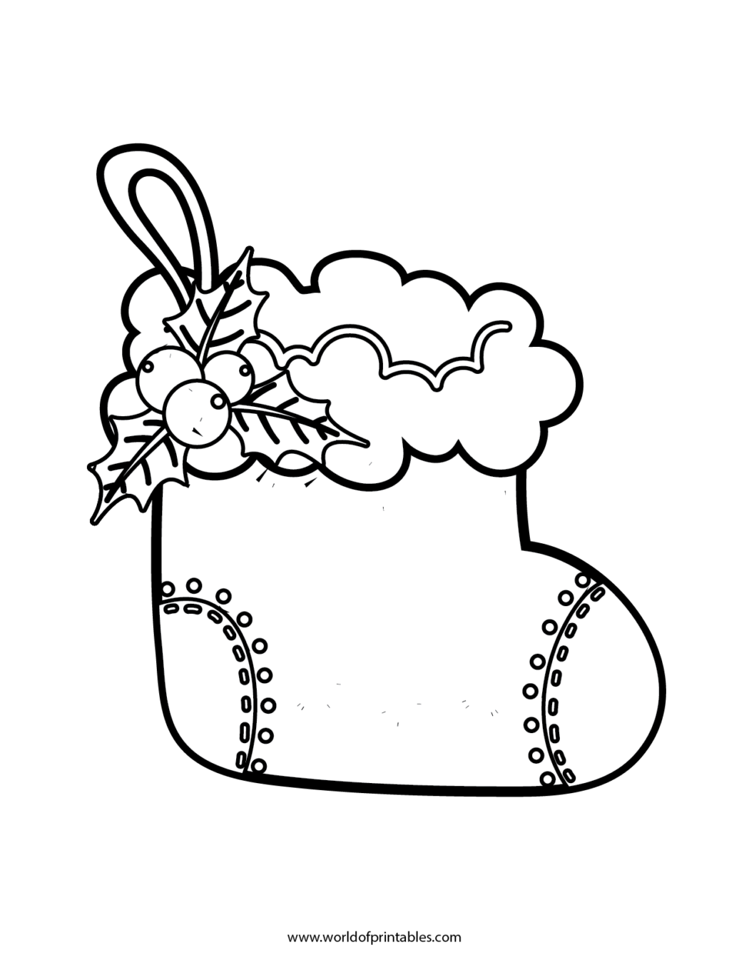 125 Free Christmas Template Printables - World of Printables