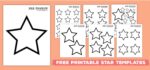 Free Star Template Printables - World of Printables
