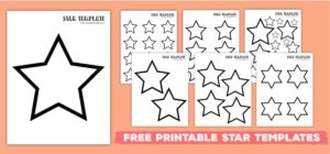 Free Star Template Printables - World of Printables
