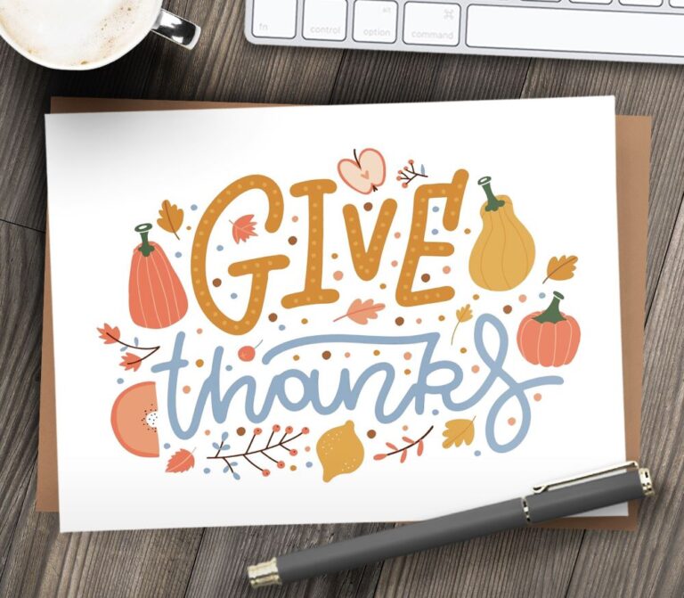 Thanksgiving Cards - Free Printables To Send A Thanksgiving Greeting