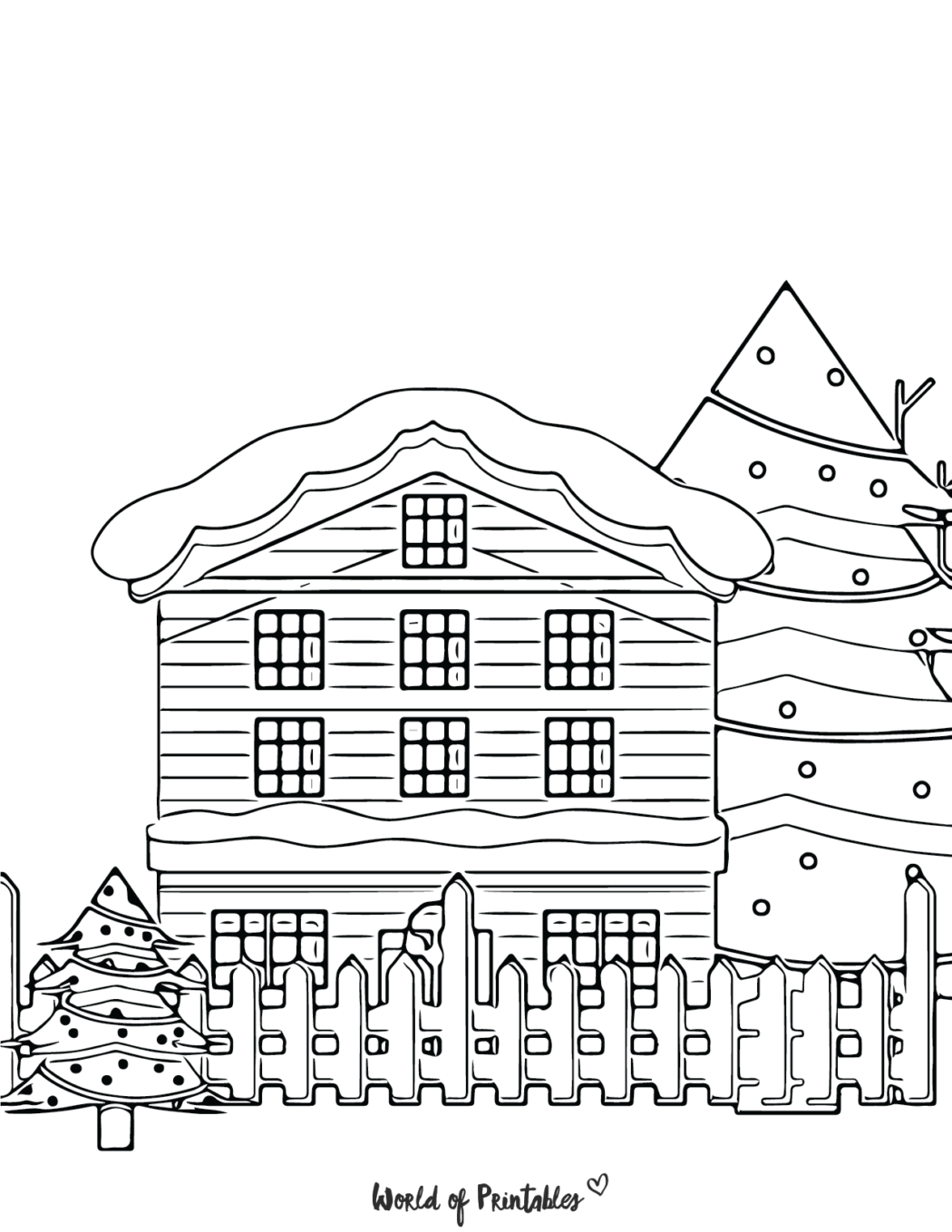 Christmas Coloring Pages For Kids & Adults - World of Printables