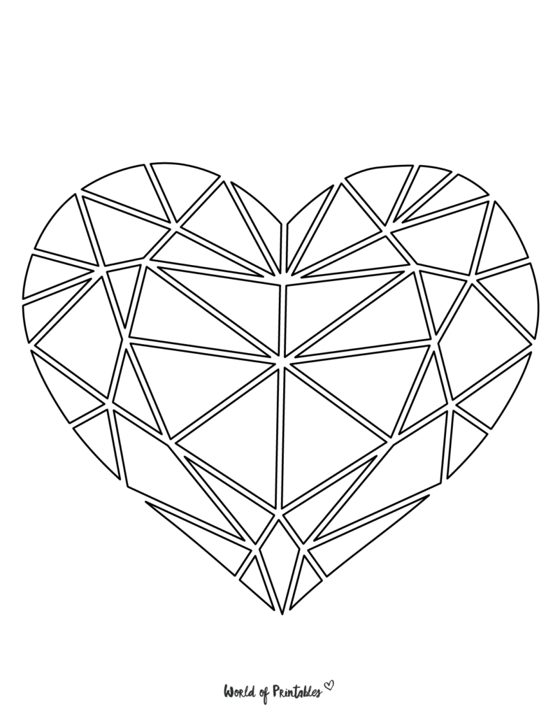 Valentines Day Coloring Pages - 50 Free Printables To Color - World of ...