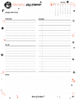 Free Cute February Calendar & Planner Printable Set - World of Printables