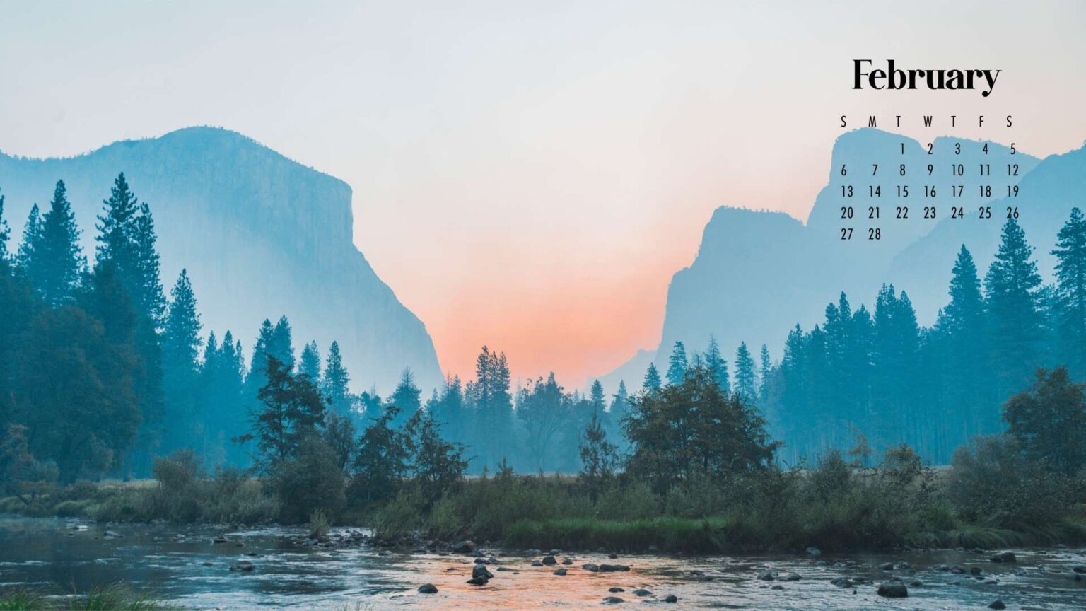 February Calendar Wallpaper | 60 Best Desktop & Phone Backgrounds