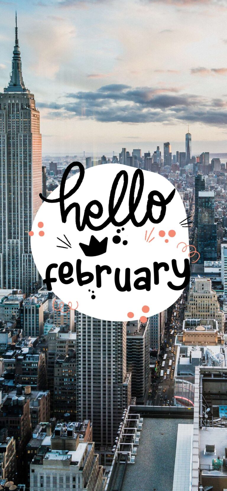 Hello February | 50 Aesthetic Wallpapers For Your Phone