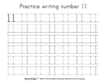 Tracing Numbers 1 to 20 Printable Worksheets - World of Printables