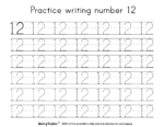 Tracing Numbers 1 to 20 Printable Worksheets - World of Printables