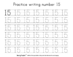 Tracing Numbers 1 to 20 Printable Worksheets - World of Printables