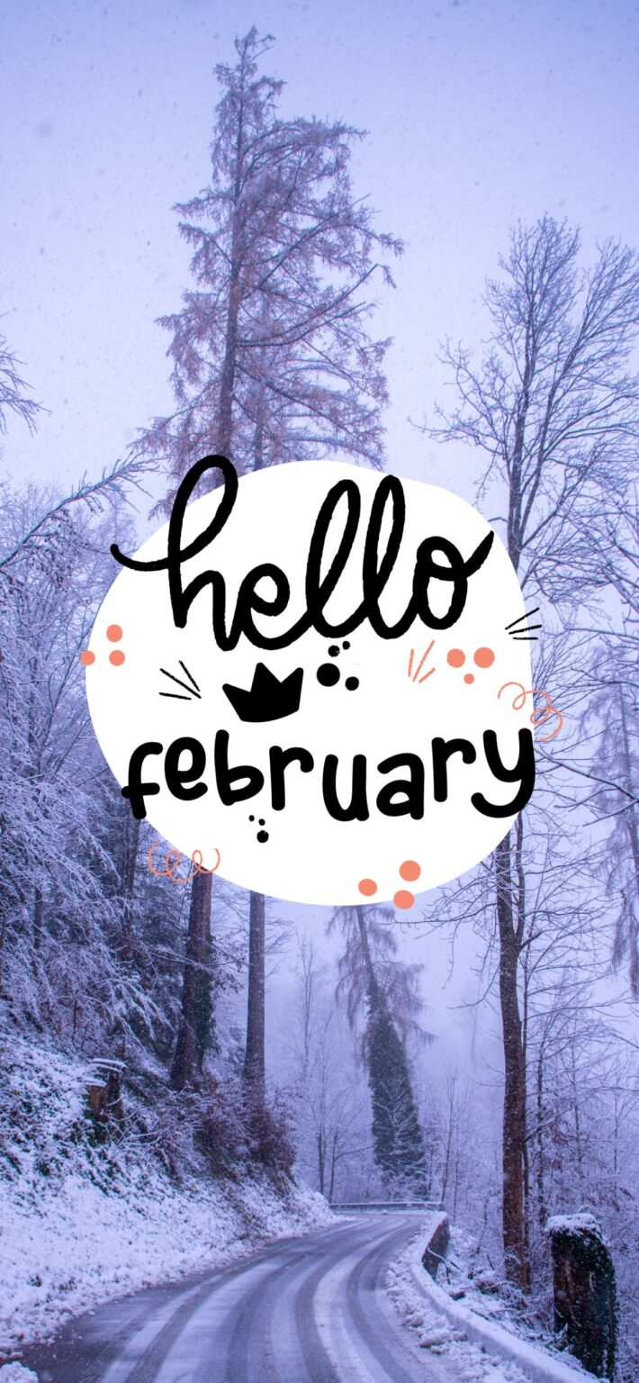 Hello February | 50 Aesthetic Wallpapers For Your Phone