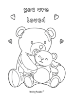 Valentines Day Coloring Pages - 50 Free Printables To Color - World of ...