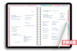 Free Digital Bullet Journal - Hyperlinked, Reusable, and Easy to Use ...