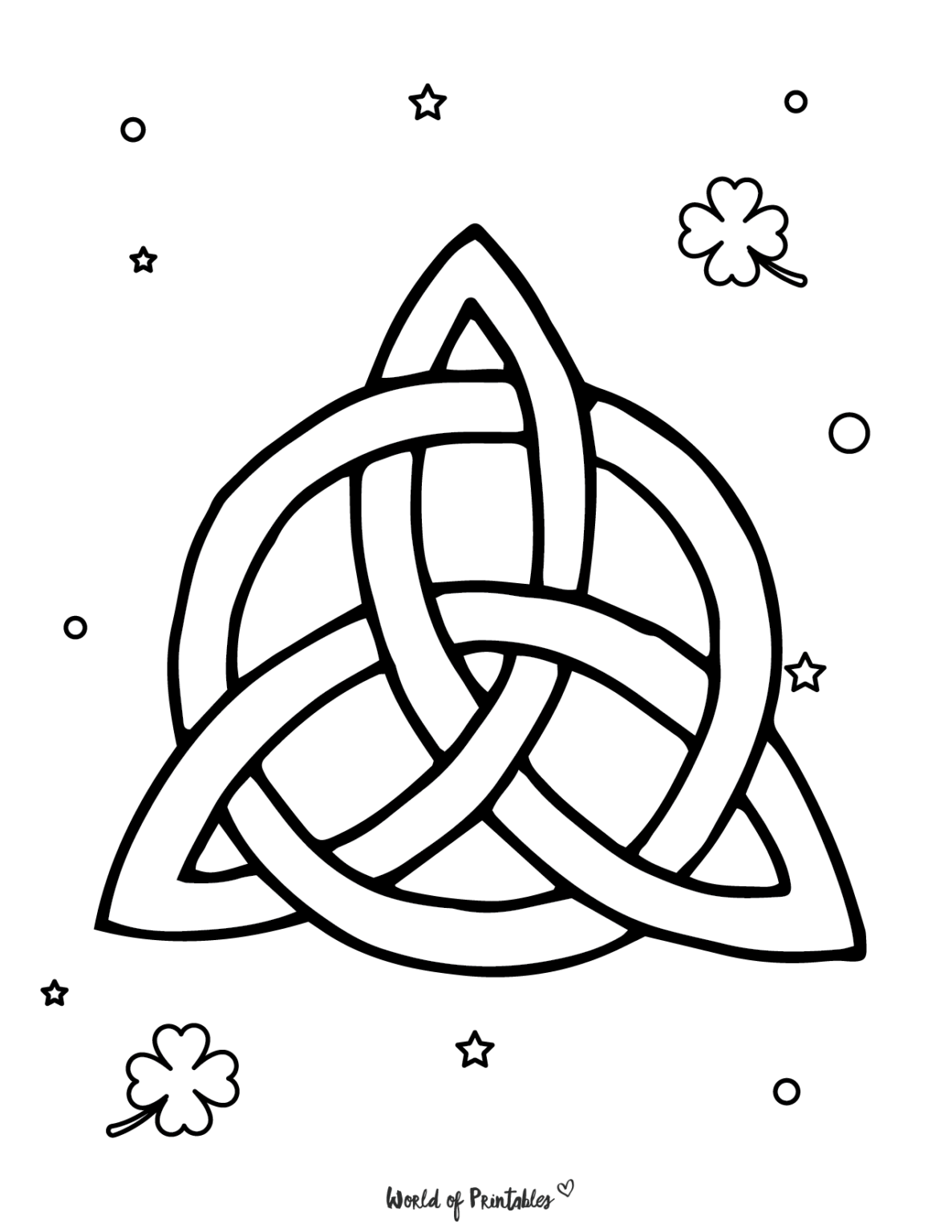 St. Patrick's Day Coloring Pages - World of Printables