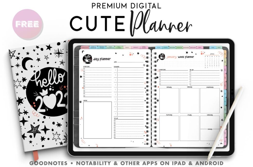 Digital Planners - 10 of the best in 2022, all free! - World of Printables