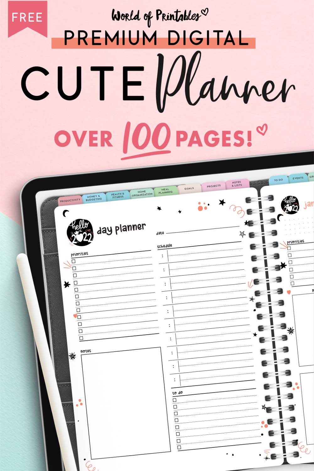Digital Planners - World of Printables