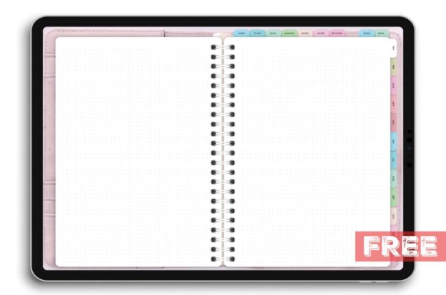 Free Digital Bullet Journal - Hyperlinked, Reusable, and Easy to Use ...
